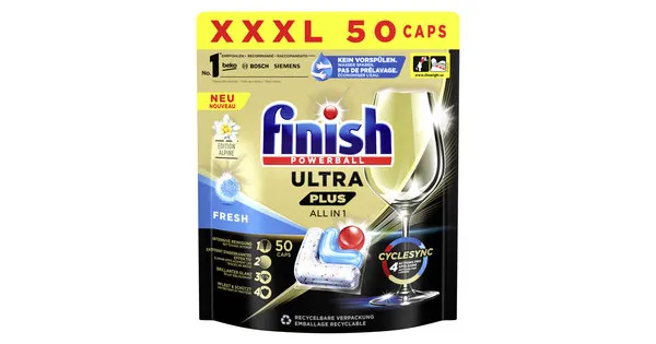 Finish Ultra Plus Allin1 Fresh 50 Caps - 40% Rabatt - Coop - ab 24.10. ...
