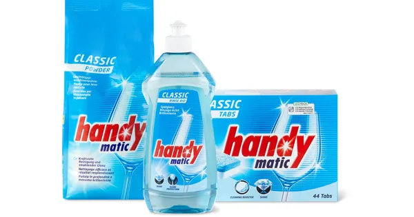 Gesamtes Handymatic Classic Sortiment - 20% Rabatt - Migros - ab 02.08. ...