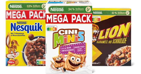 Gesamtes Nestlé Cerealien-Sortiment - 30% Rabatt - Migros - ab 14.05. ...