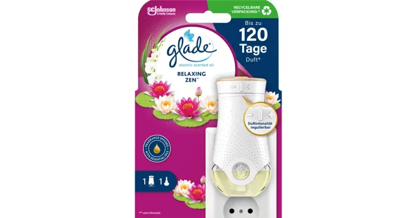 Glade Duftstecker Starter Relaxing Zen 20 ml - 43% Rabatt - OTTO'S - ab ...
