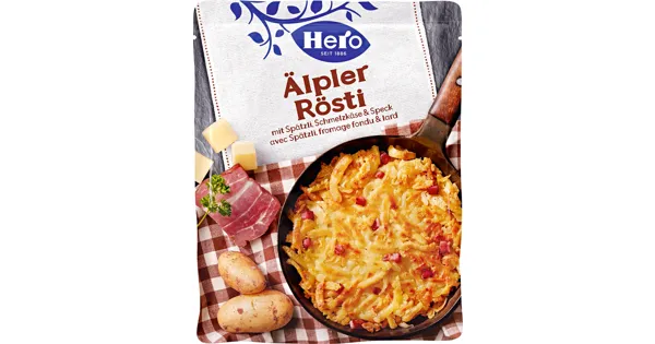 Hero Älpler Rösti - 25% Rabatt - Denner - ab 25.09.2018 - Aktionis.ch