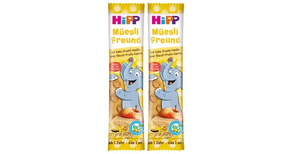 Hipp Riegel Elefant Butterkeks 12+ Monate 2x 20g - 22% Rabatt - Coop ...