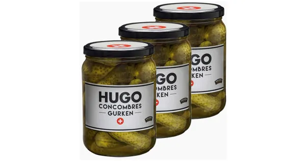 Hugo Gurken CH 3x 430g - 33% Rabatt - Coop Megastore - ab 20.02.2024 ...