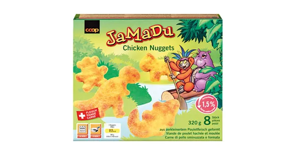 JaMaDu Chicken Nuggets Tiere 8 Stück - Coop - ab 23.05.2023 - Aktionis.ch