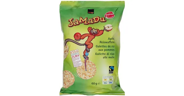 JaMaDu Fairtrade Apfel Reiswaffeln - Coop - ab 11.04.2023 - Aktionis.ch