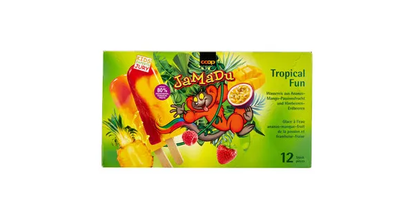 JaMaDu Glace Tropical Fun 12x50ml - Coop Megastore - ab 25.07.2023 ...