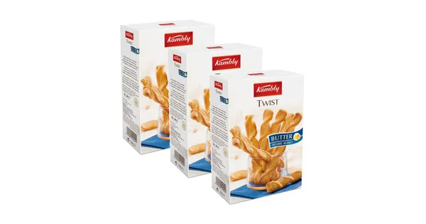 Kambly Twist Butter 3x 100g - 33% Rabatt - Coop - ab 09.05.2023 ...