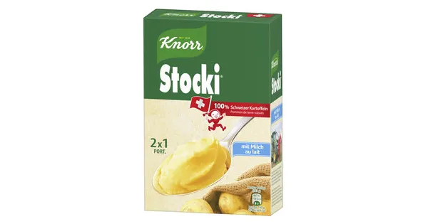 Knorr Stocki Kartoffelstock mit Milch 2x1 Portionen - Coop - ab 07.11. ...