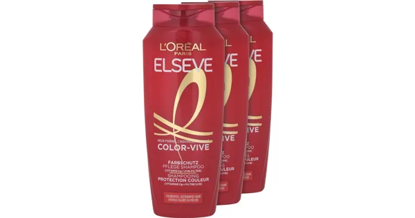 L'Oréal Elsève Color-Vive Shampoo 3 x 250 ml - 39% Rabatt - OTTO'S - ab ...