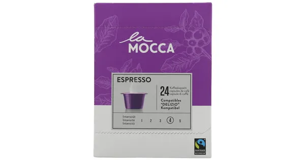 La Mocca Kaffeekapseln Delizio Espresso 24 Stück - Coop - ab 10.01.2023 ...