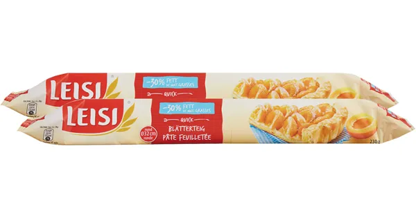 Leisi Quick Blätterteig - 38% Rabatt - Denner - ab 01.05.2018 - Aktionis.ch