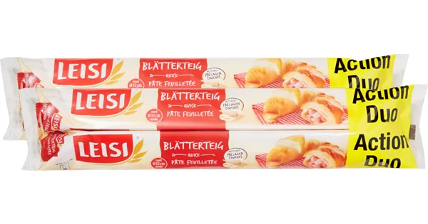 Leisi Quick Blätterteig Original - 38% Rabatt - Denner - ab 14.12.2021 ...