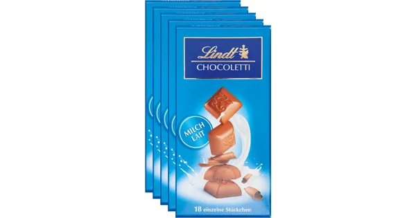 Lindt Chocoletti Milch - 24% Rabatt - Denner - ab 07.03.2023 - Aktionis.ch