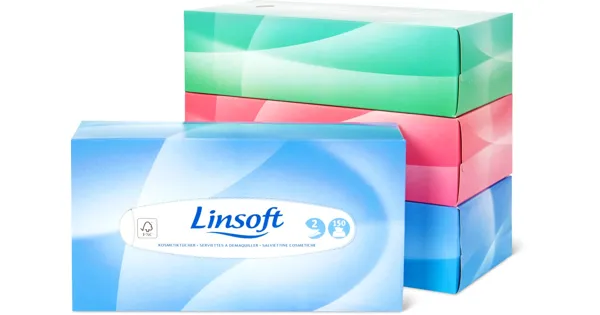 Linsoft Kosmetiktücher-Box, FSC® - Migros - ab 04.04.2023 - Aktionis.ch