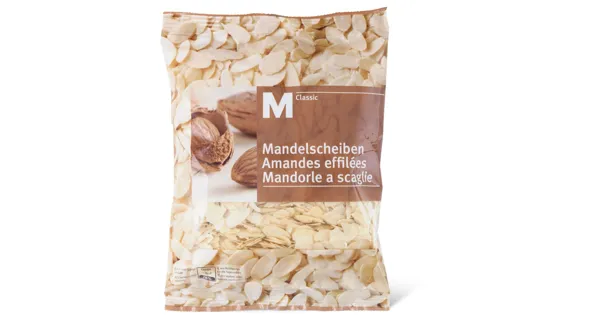 M-Classic-Haselnüsse und -Mandeln gemahlen sowie -Mandelstifte und ...