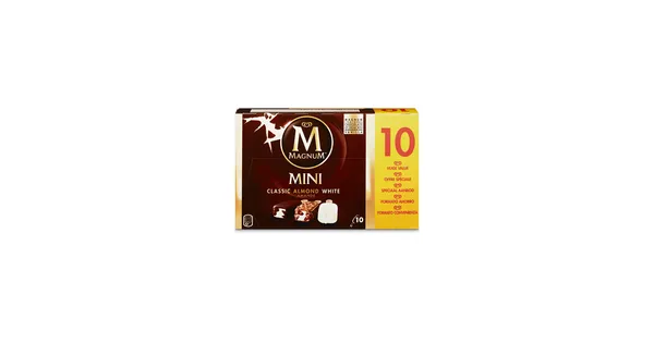 Magnum Mini Classic/Almond/White, 10 x 55 ml - 20% Rabatt - Coop - ab ...