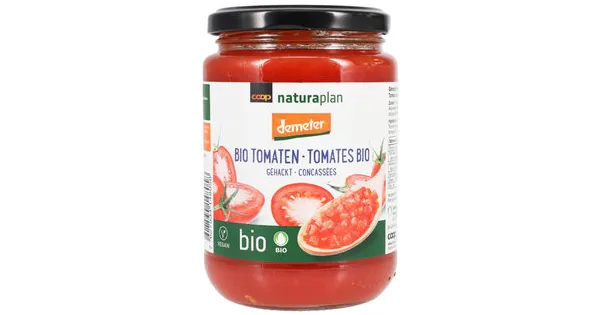 Naturaplan Bio Demeter Tomaten gehackt - Coop - ab 24.10.2023 - Aktionis.ch