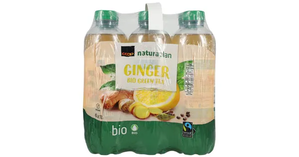 Naturaplan Bio Ice Tea Ginger Greentea 6x1l - 30% Rabatt - Coop - ab 04 ...