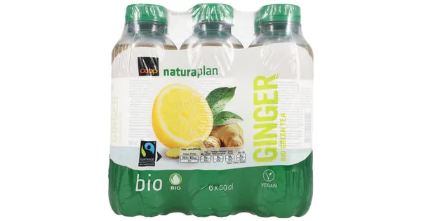 Naturaplan Bio Ice Tea Ginger Greentea 6x50cl - 29% Rabatt - Coop - ab ...