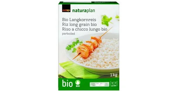 Naturaplan Bio Langkornreis Parboiled - Coop - ab 30.07.2024 - Aktionis.ch