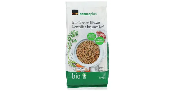Naturaplan Bio Linsen - Coop - ab 15.08.2023 - Aktionis.ch