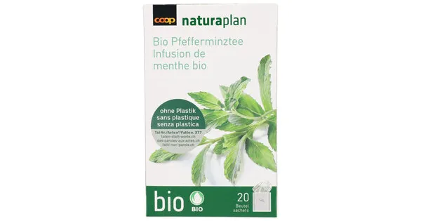 Naturaplan Bio Pfefferminztee 20 Beutel - Coop - ab 30.05.2023 ...