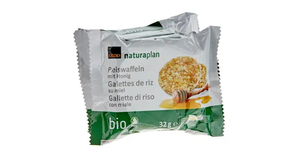 Naturaplan Bio Reiswaffeln mit Honig 3x32g - Coop - ab 23.05.2023 ...