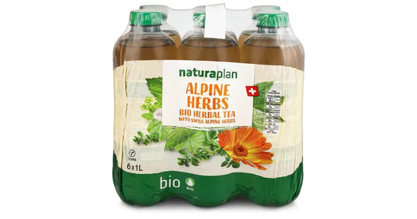 Naturaplan Organic Alpine Herbs Ice Tea 6x1l - Coop - ab 02.08.2025 ...