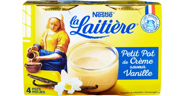 Nestlé La Laitière Petit Pot de Crème saveur Vanille - Denner - ab 08. ...