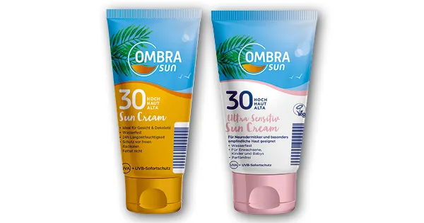 OMBRA SUN Sonnencrème - ALDI Suisse - ab 20.04.2020 - Aktionis.ch