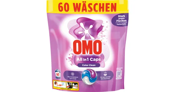 Omo Caps Color 60 Waschgänge - OTTO'S - ab 23.05.2024 - Aktionis.ch