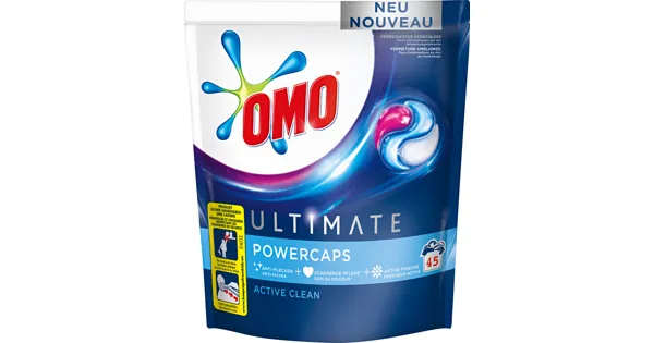 Omo Waschmittel Power Caps Ultimate Active Clean - Denner - ab 16.02. ...