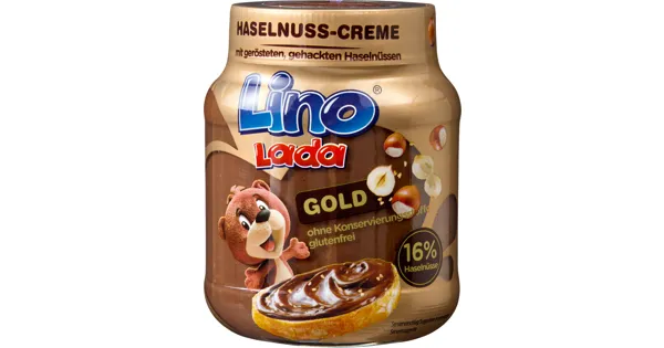 Podravka Lino Lada Gold Haselnuss-Creme - Denner - ab 30.07.2024 ...