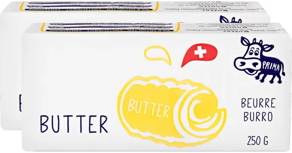 Prima Schweizer Butter - 13% Rabatt - Denner - ab 01.03.2022 - Aktionis.ch