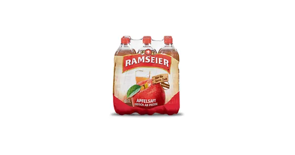 Ramseier Apfelsaft frisch ab Presse, 6 x 1 Liter - 28% Rabatt - Coop ...