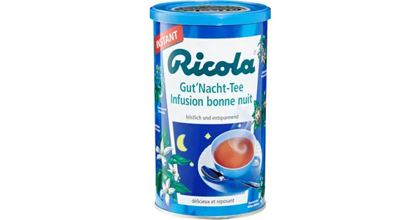 Ricola Instant-Tee Gut'Nacht - 26% Rabatt - Denner - ab 13.02.2018 ...