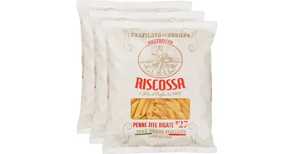 Riscossa Penne rigate n. 27 Trafilata al bronzo - 32% Rabatt - Denner ...