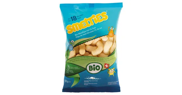 Smelties Bio Maisflips 1% Salz 18+ Monate - 20% Rabatt - Coop - ab 16. ...
