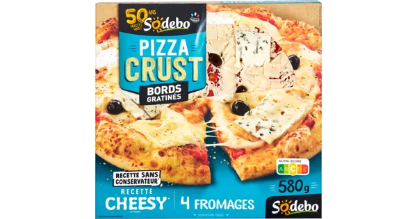 Sodebo Pizza Crust Cheesy 4 Käse - 21% Rabatt - Denner - ab 09.04.2024 ...