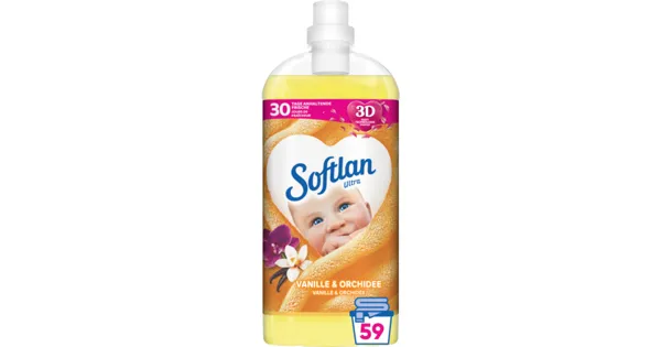 Softlan Ultra Weichspüler Vanille & Orchidee 3 x 1,3 l - OTTO'S - ab 30 ...