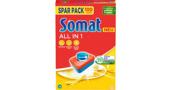 Somat All-in-1 100 Tabs - 54% Rabatt - OTTO'S - ab 01.04.2024 - Aktionis.ch