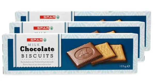 SPAR Biscuits Milk Chocolate - 33% Rabatt - SPAR - ab 24.02.2015 - Deal.ch