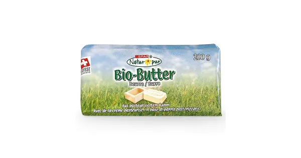 SPAR Natur pur Bio-Butter - 18% Rabatt - SPAR - ab 05.07.2021 - Aktionis.ch