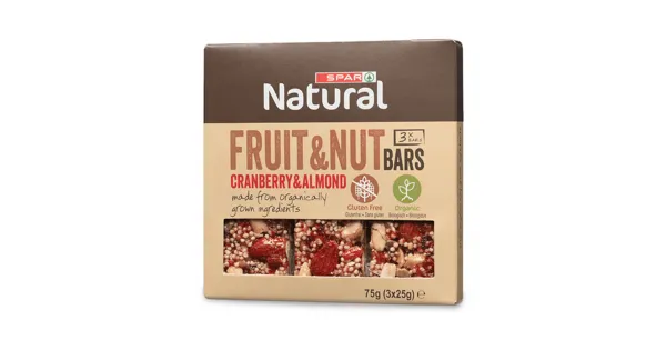 SPAR Natural Bio Riegel Nuss Cashew / Cranberry - 30% Rabatt - SPAR ...