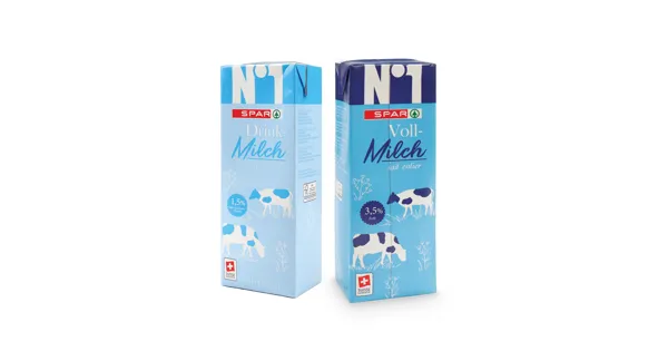 SPAR N°1 Vollmilch / Milchdrink - SPAR - ab 02.01.2023 - Aktionis.ch