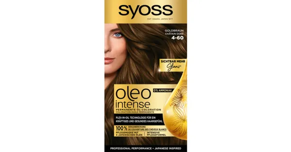 Syoss Oleo Intense Permanente Öl-Coloration Goldbraun 4-60 - OTTO'S ...