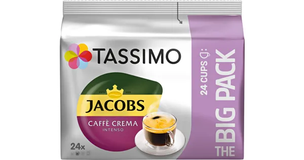 Tassimo Kaffeekapseln Jacobs Caffè Crema Intenso - Denner - ab 22.09. ...