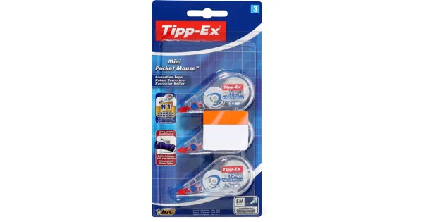 Tipp-Ex Mini Pocket Mouse im 3er-Pack - 30% Rabatt - Migros - ab 15.12. ...