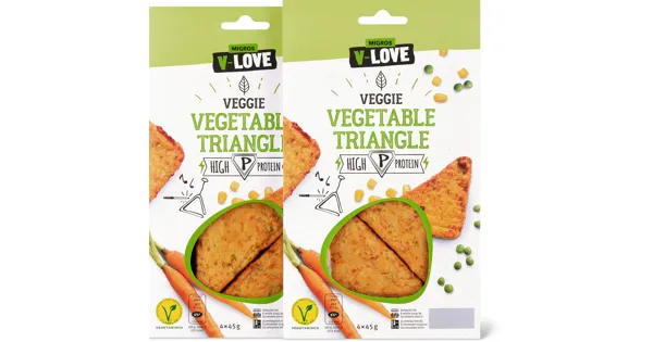 V-Love-Vegetable Triangle, -Falafel oder Delicious Pieces - 20% Rabatt ...
