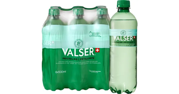 Valser Mineralwasser Prickelnd - 40% Rabatt - Denner - ab 29.08.2023 ...